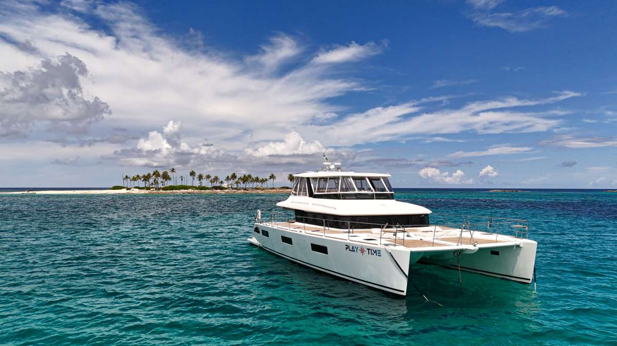 PLAYTIME - Nassau Power Cat Charters - Cruzan Yacht Charters